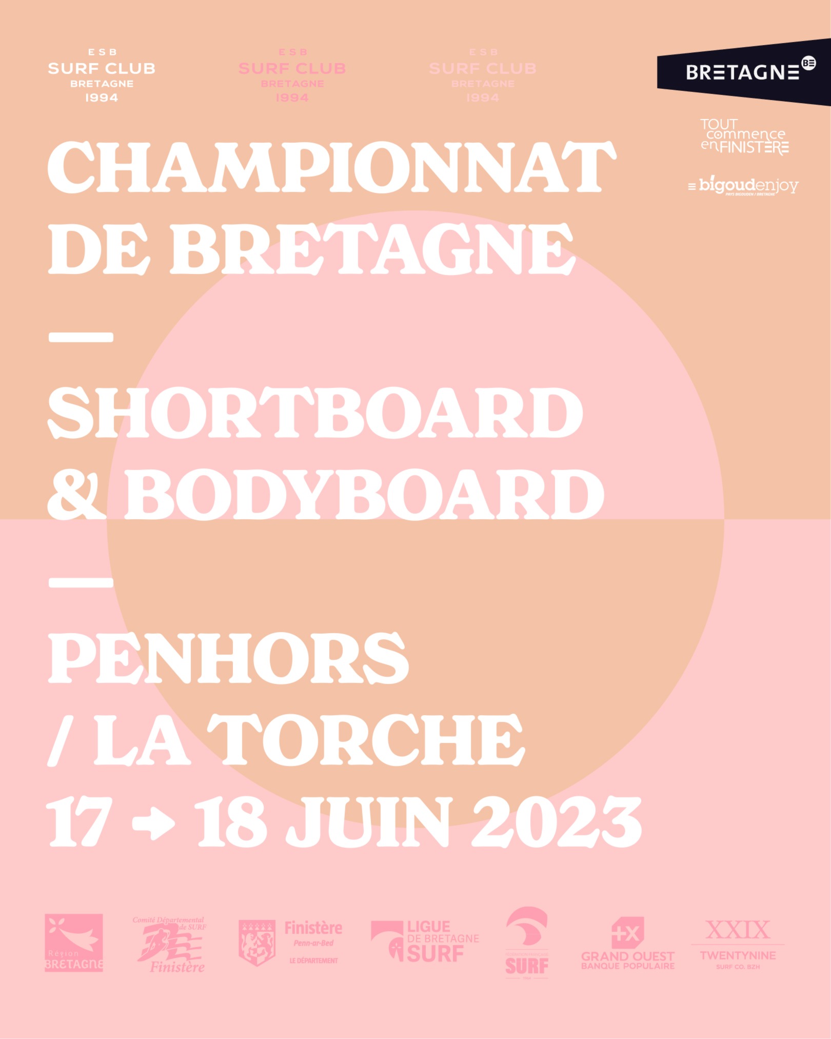 CHAMPIONNAT DE BRETAGNE SORTBOARD - BODYBOARD OPEN - ONDINE 2023 - ESB ...